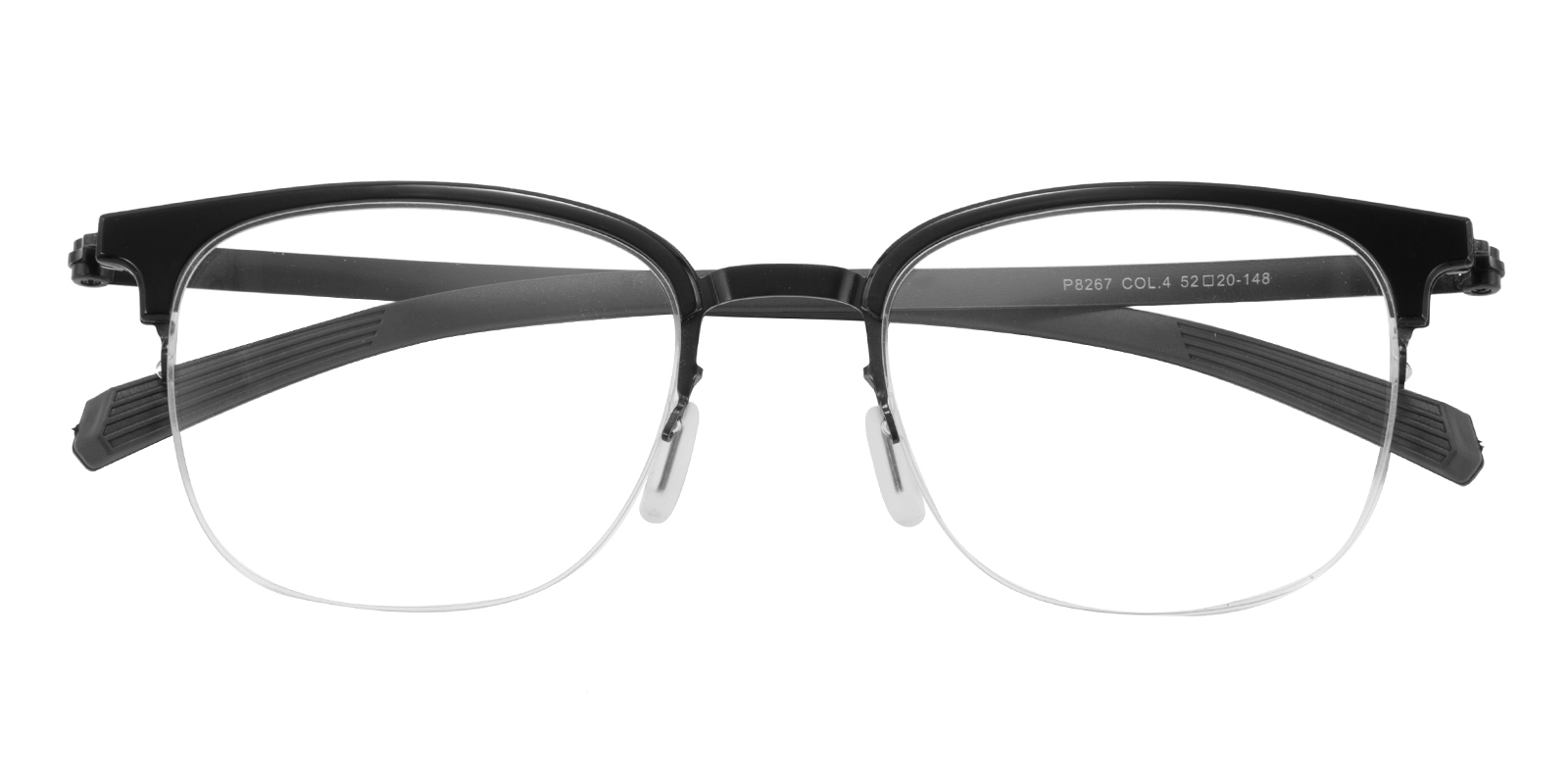 Topeka Oval Black Eyeglasses | Glassesshop