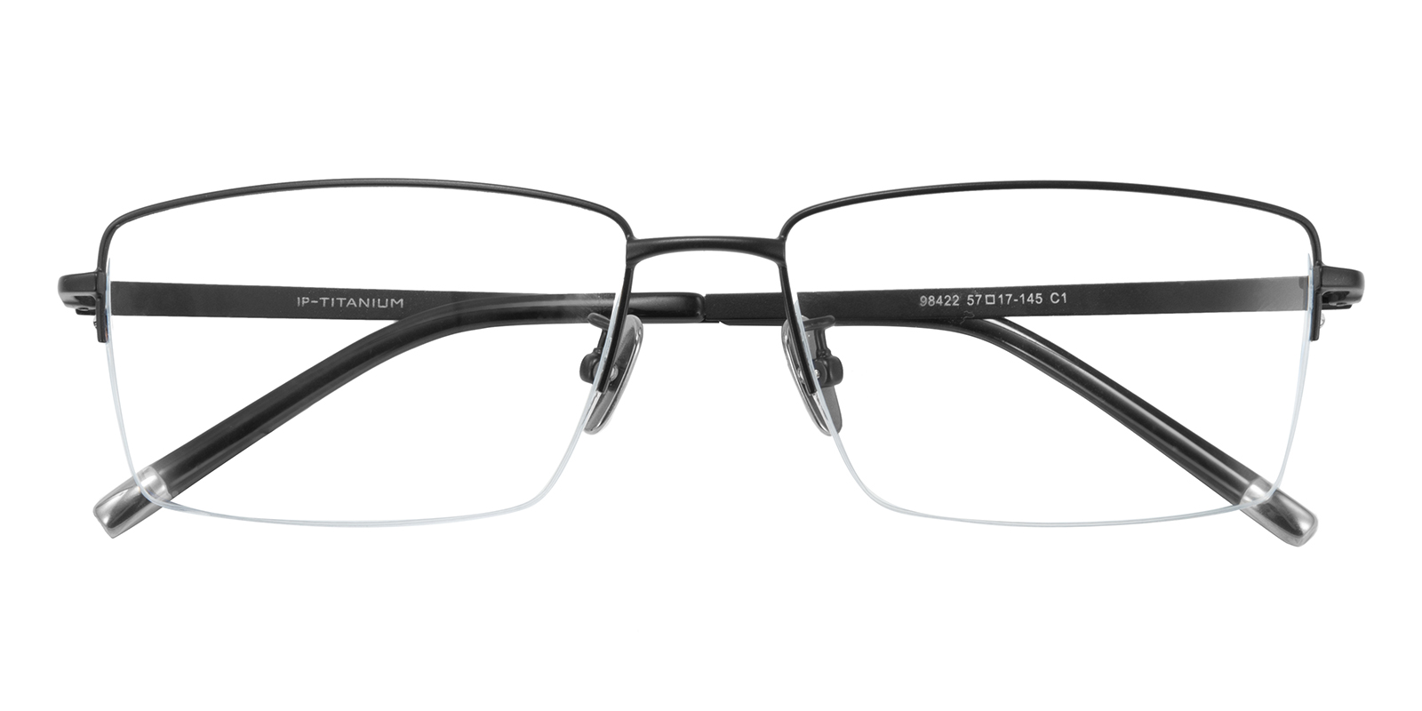 Joseph Rectangle Black Eyeglasses | GlassesShop
